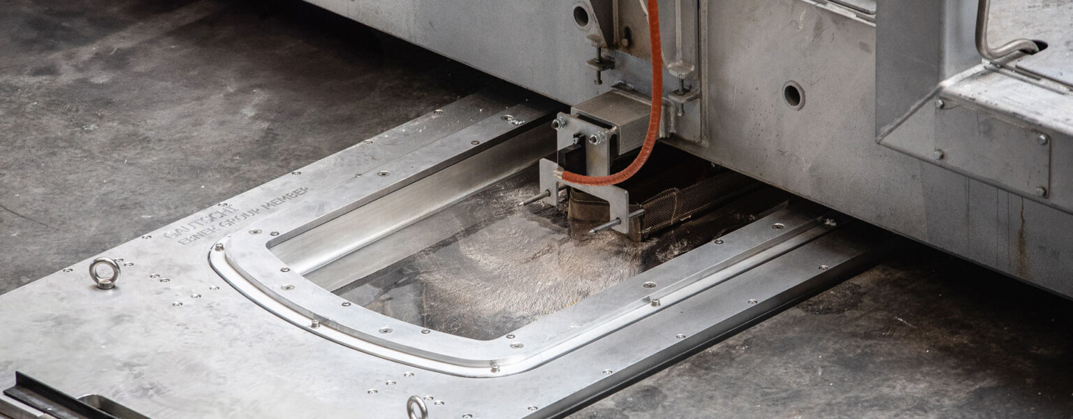 Gautschi Hybrid Vario Mold for ingots - EBNER GROUP